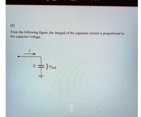 SOLVED: true or false ? Q2 From the following figure, the integral of ...