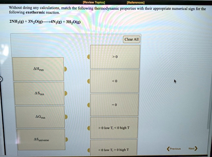 SOLVED: [Reviaw Topics] IRentenc Without doing any calculations, match the following ...