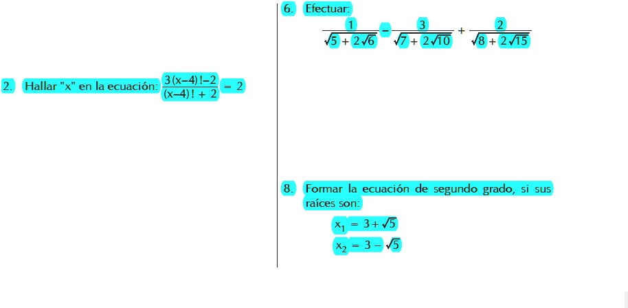 SOLVED: Necesito la resolución de los problemas resaltados:( Etectuar ... SOLVED: Necesito la resolución de los problemas resaltados:( Etectuar ...