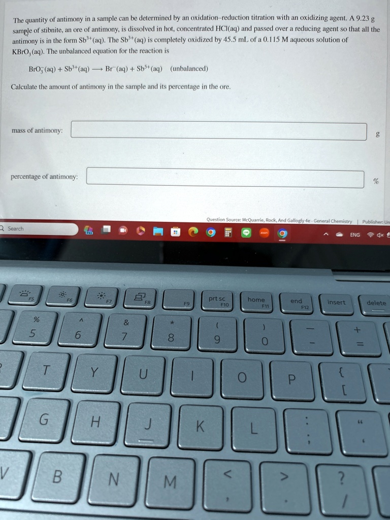 Solved How To Solve I Keep Getting The Wrong Answer Kbro3 Aq The