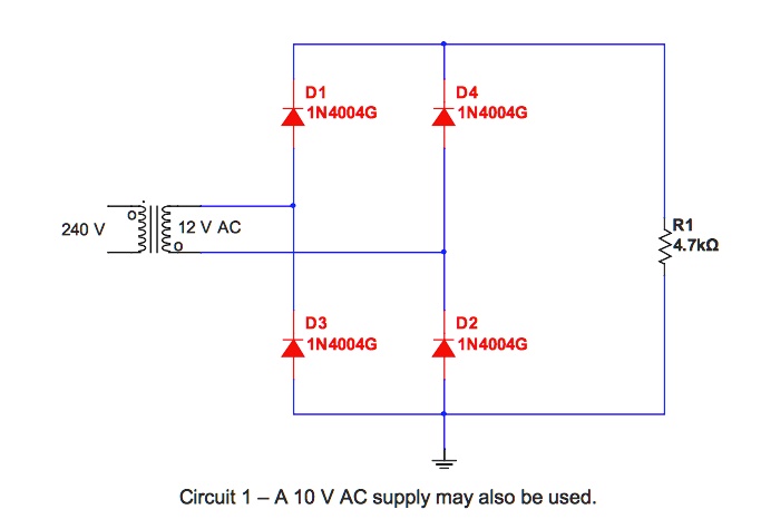 Solved Capture The Voltage Waveform Across One Diode Capture The Input And Output Waveforms