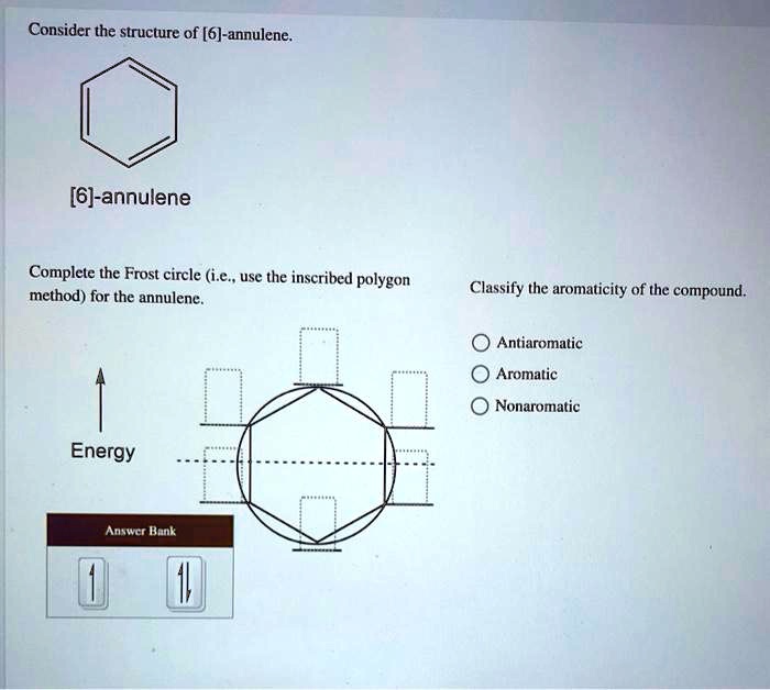 SOLVED: Consider the structure of [6]-annulene. [6]-annulene Complete ...