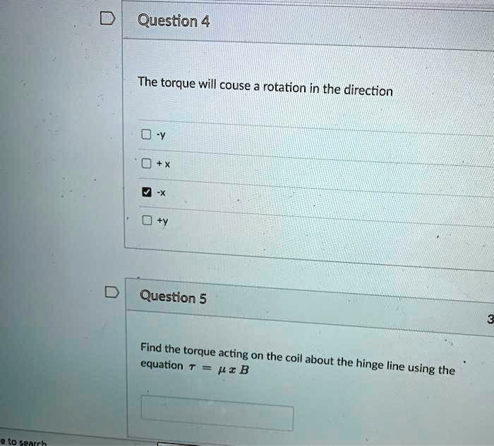 SOLVED: The torque will cause rotation in the direction. Find the ...