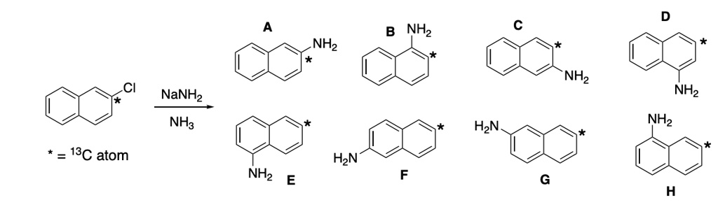 SOLVED: which products are possible? this reaction occurs thru benzyne ...