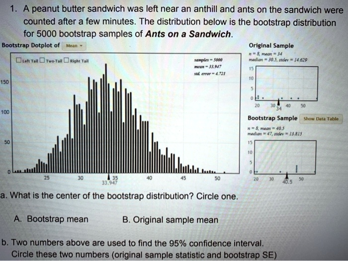 a peanut butter sandwich was left near an anthill and ants on the ...