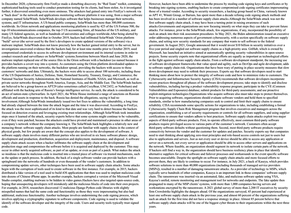 SOLVED: The text is too long for me to process in one go and contains ...