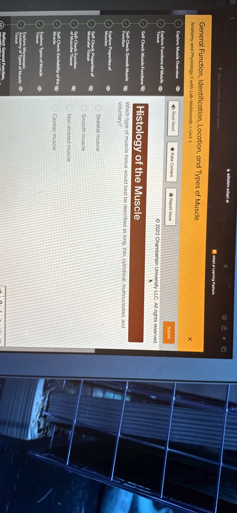 general function identification location and types of muscle anatomy and physiology ii with lab ...