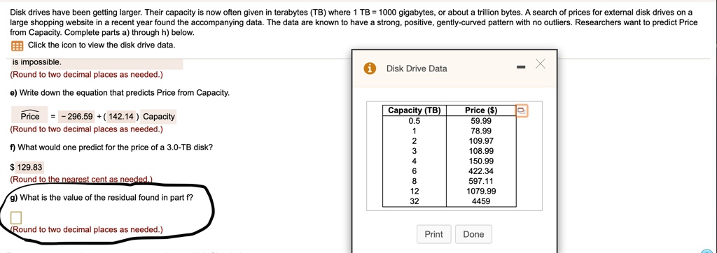 Disk drives have been getting larger. Their capacity is now often given ...