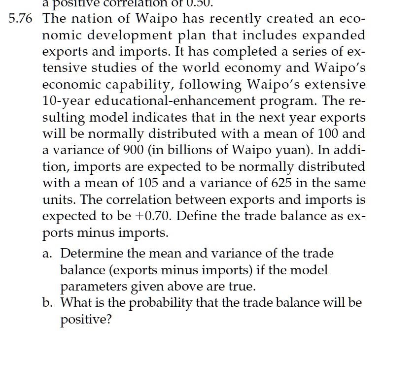 a positive correlation of udu 576 the nation of waipo has recently ...