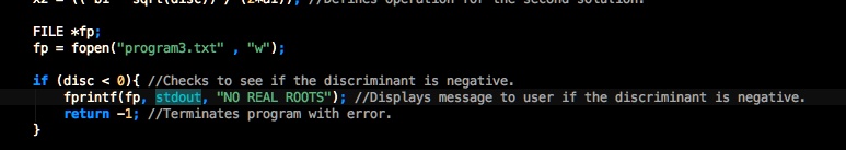 Im Trying To Write A String Of Text To Both Standard Output And A File Using Fprintf But Im 3801
