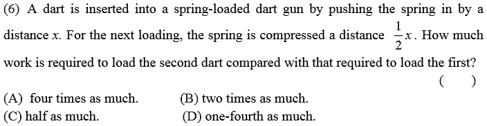 A dart is inserted into a spring-loaded dart gun by pushing the spring ...