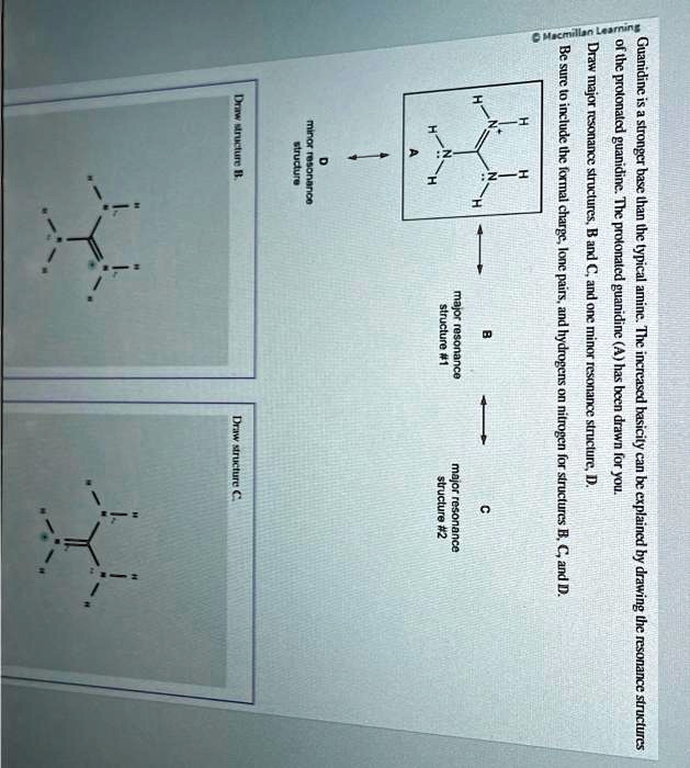 SOLVED: Draw structure B. structure minor resonance D majorresonance Be ... SOLVED: Draw structure B. structure minor resonance D majorresonance Be ...