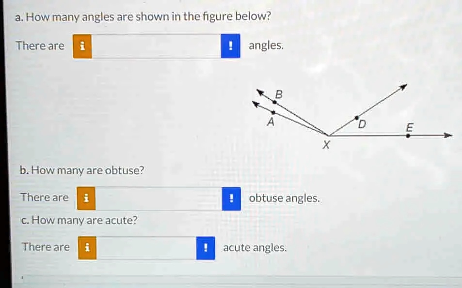 SOLVED: a.How many angles are shown in the figure below? There are ...