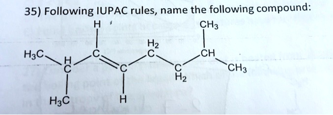 SOLVED: Following IUPAC rules, name the following compound: CH3CH2CH(CH3)CH2CH3.