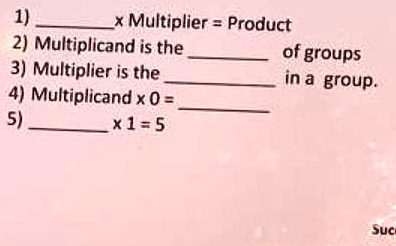 SOLVED: 'Please give right answers 1) Multiplier = Product 2 ...