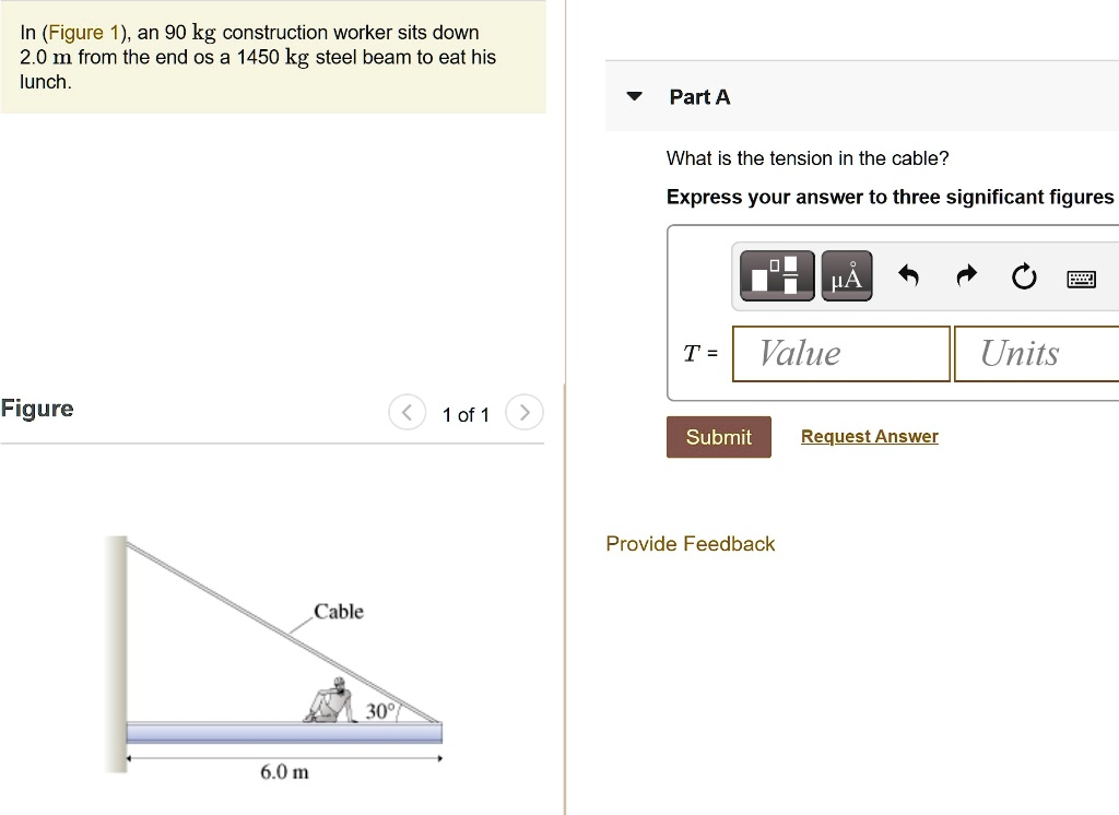 in figure 1 an 90 kg construction worker sits down 20 m from the end 0s ...