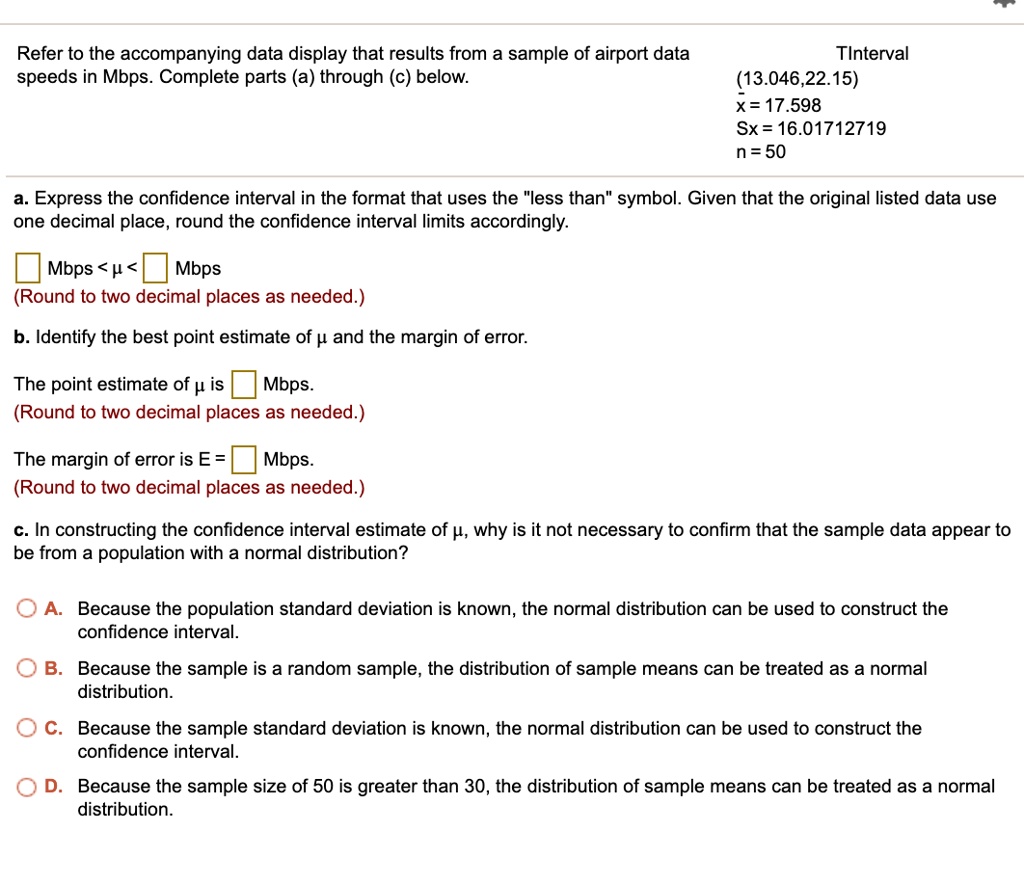SOLVED: Refer to the accompanying data display that results from a ...