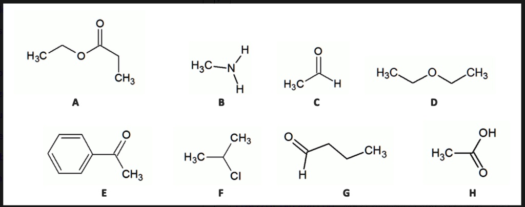 SOLVED: H H3C N H3C CH3 H3C H H3C OH CH3 H3C H3C Cl CH3 CH3 CH3