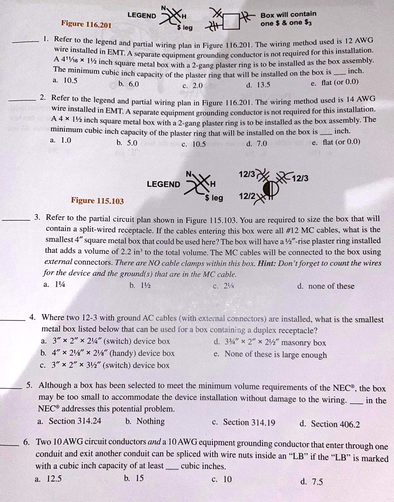figure 116201 legend refer to the legend and partial wiring plan in ...
