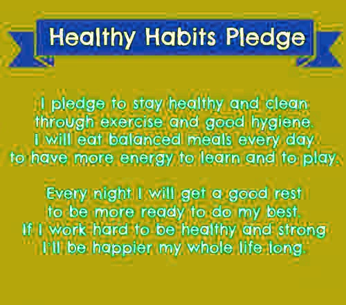 Healthy Lifestyle Poem For Kids