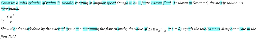 please show in detail how ertheta is calculated thanks consider a solid cylinder of radius r ...
