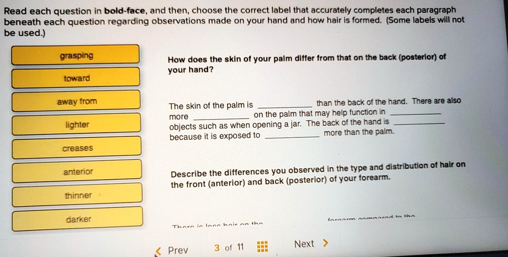 SOLVED: Text: Read each question in boldface, and then choose the ...