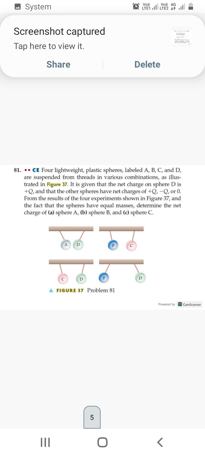 Screenshot captured Tap here to view it. Share Delete 81. • CE Four ...