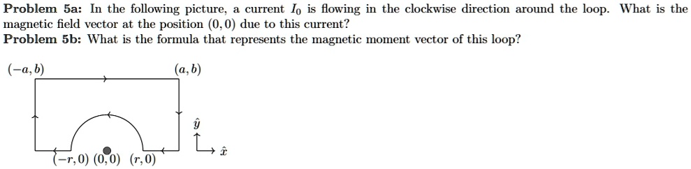 SOLVED: Problem 5a: In the following picture, current Io is flowing in ...