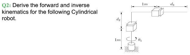 Robotics System Please make sure to solve the question correctly and provide a clear answer ...