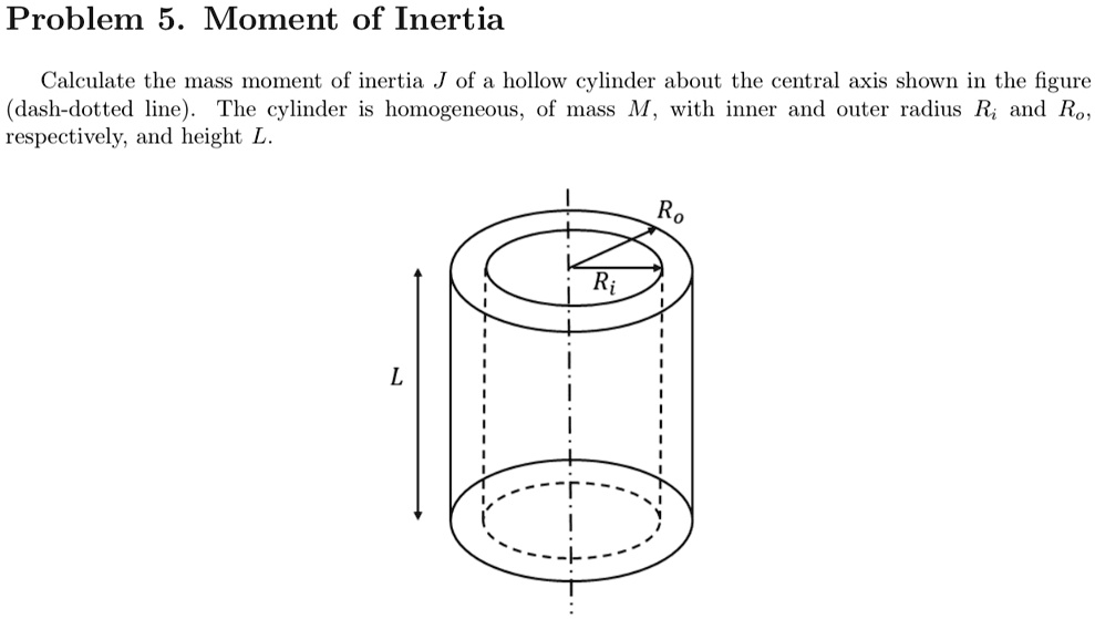 [GET ANSWER] problem 5 moment of inertia calculate the mass moment of ...