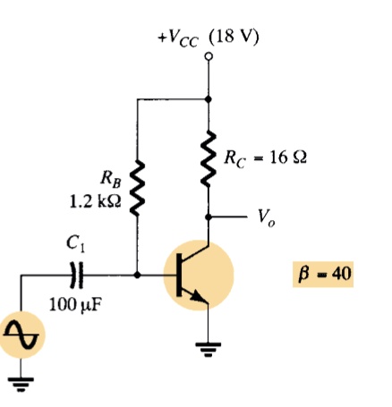 SOLVED: Determine the base current, base voltage, collector current ...