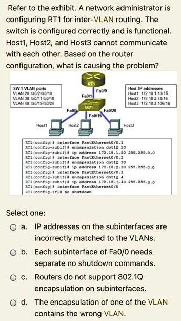 refer to the exhibit a network administrator is configuring rti for ...