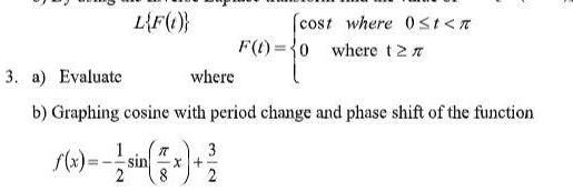 SOLVED: Lr( cos/ where 0
