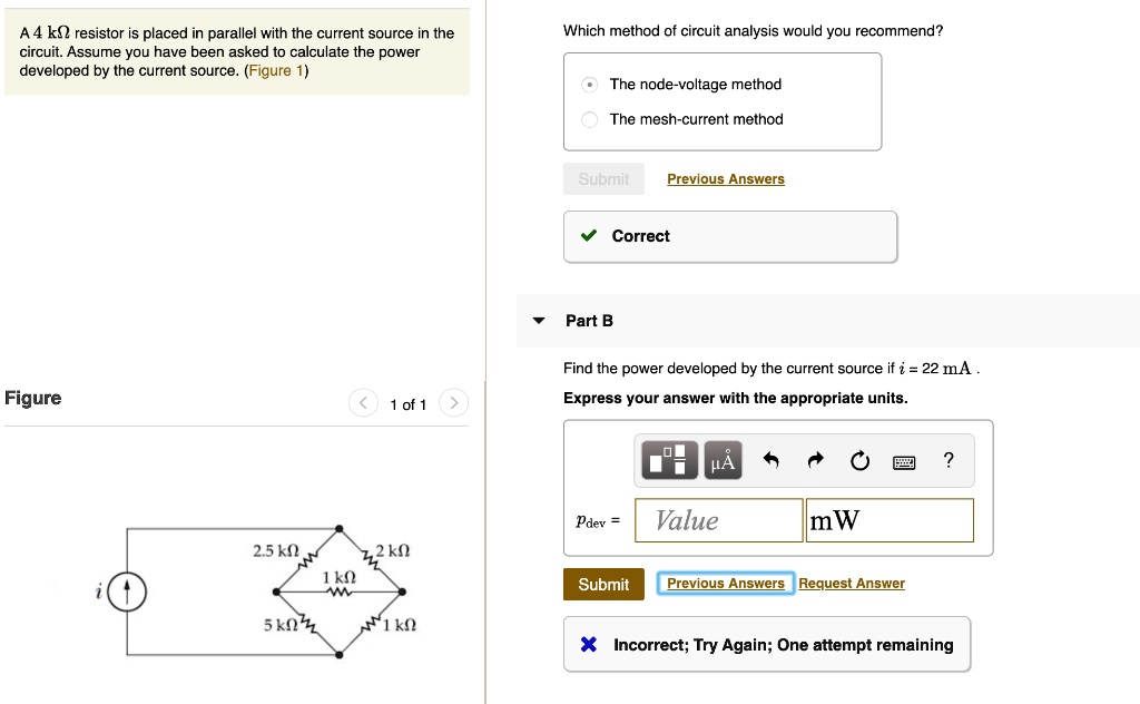 SOLVED: A 4k resistor is placed in parallel with the current source in ...