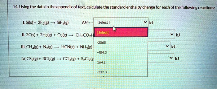 SOLVED: Using the data in the appendix of text, calculate the standard ...