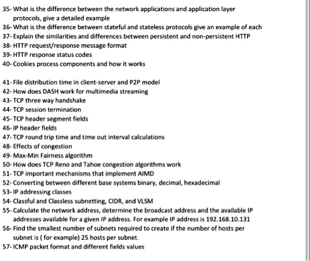 VIDEO solution: 35-What is the difference between network applications ... VIDEO solution: 35-What is the difference between network applications ...