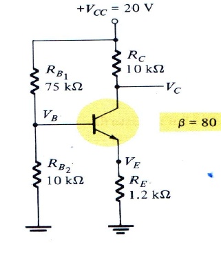 SOLVED: Calculate the IC, IB, IE, and VCE values in the following ...