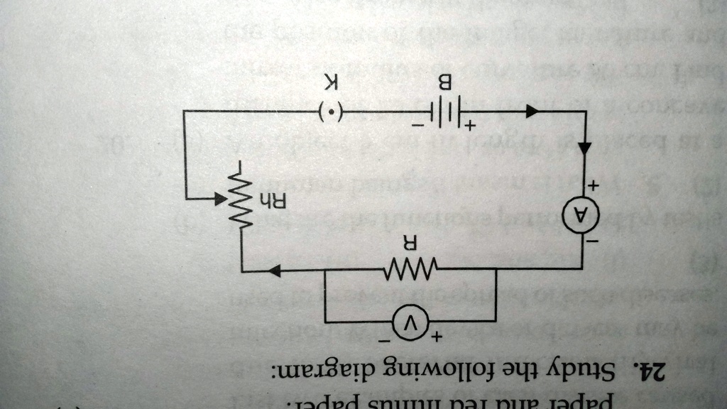 'study the following diagram in the given experiment setup. write the objective of the ...