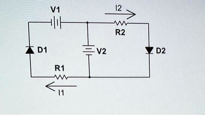 [GET ANSWER] V1 ||| D1 R1 I1 I2 R2 V2 D2
