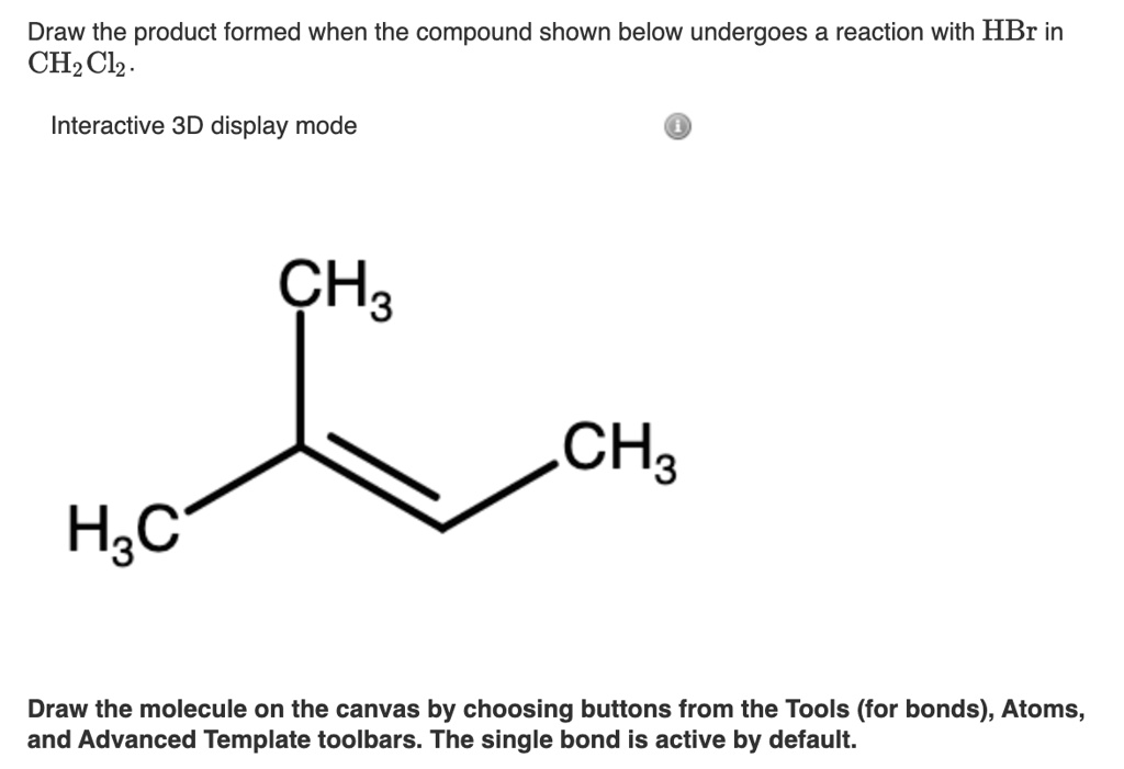 SOLVED:Draw the product formed when the compound shown below undergoes ...