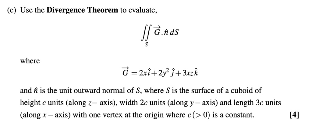 SOLVED:Use the Divergence Theorem to evaluate, [f &.as where = 2xi+2y2 ...