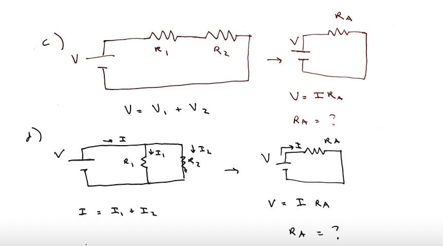 c using the fact that the voltage needs to drop from v to zero after ...