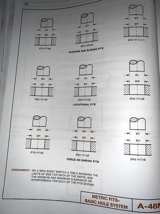 SOLVED: Can I get some help with this? 40 H11/c11 016 H7/g6 25 H9/09 ...