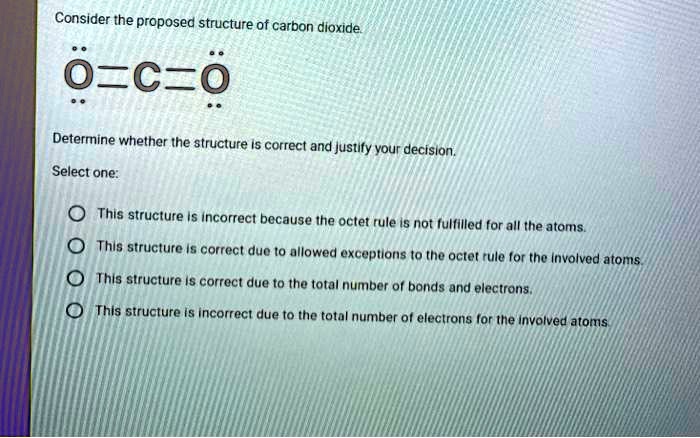 [GET ANSWER] consider the proposed structure of carbon dioxide oco ...
