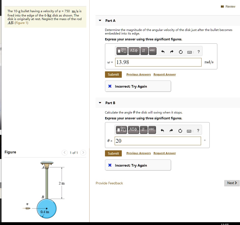 SOLVED: The 10 g bullet, having a velocity of 750 m/s, is fired into ...