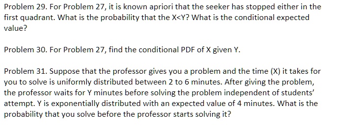 problem 29 for problem 27 it is known apriori that the seeker has ...