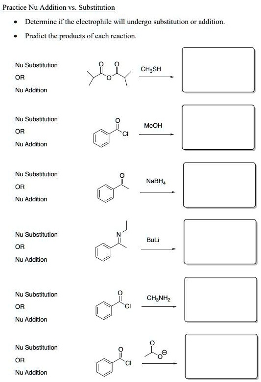 SOLVED: Text: Practice Nu Addition vs Substitution Determine if the ...