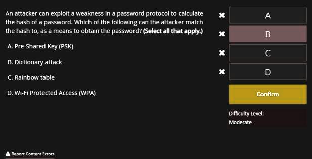 SOLVED: An attacker can exploit a weakness in a password protocol to ...