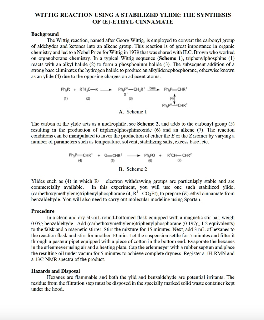 SOLVED: What is the theoretical yield for both schemes? Thank you ...