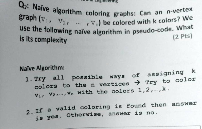 Solved Design And Analysis Of Algorithms Engineering One Of The Key Aspects Of Algorithm Design 3144